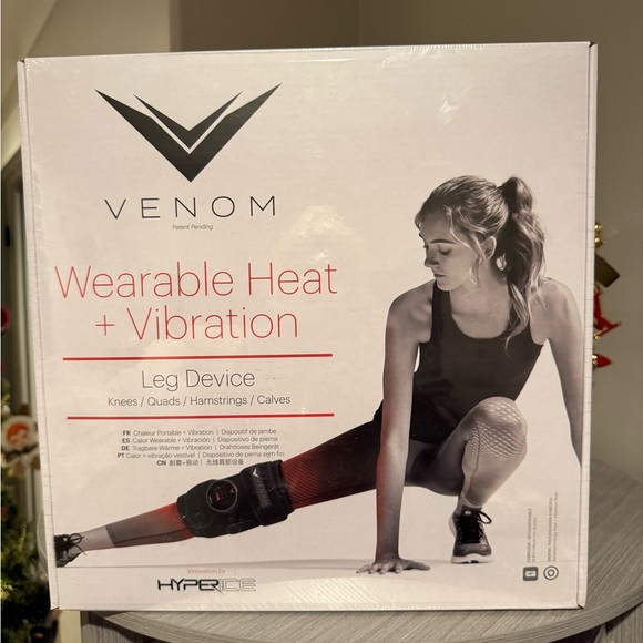 Hyperice | Other | Hyperice Venom Wearable Heat Vibration Leg Device ...